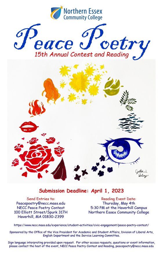 Peace Poetry contest winners celebrated | NECC Observer